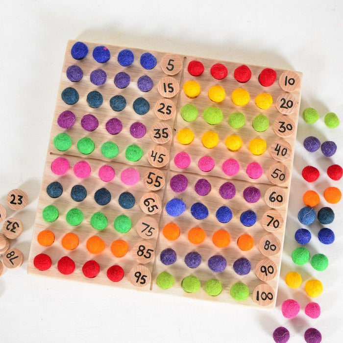 Shop Board Games | Hundred Board Montessori | Educational Wooden Toys